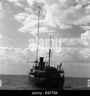 M V Caroline the ship that was used for pirate radio station in 1964 It ...