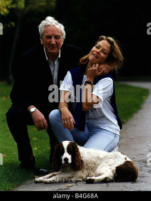 Actress Jenny Seagrove and film director Michael Winner arrive at the ...