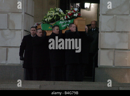 George Best funeral which was held at Stormont Castle in Belfast Our ...