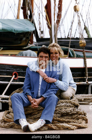 Ian McShane Actor star of the TV series Lovejoy with Caroline Langrishe ...