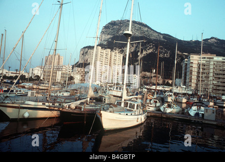 Yacht Harbour Sheppards Marina Gibraltar Stock Photo - Alamy