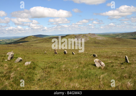 Bedd Arthur Arthur's Grave stone circle Preseli Hills Pembrokeshire ...