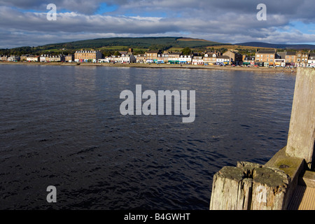 Helensburgh seafront, Argyll and Bute, Scotland on the north shore of ...