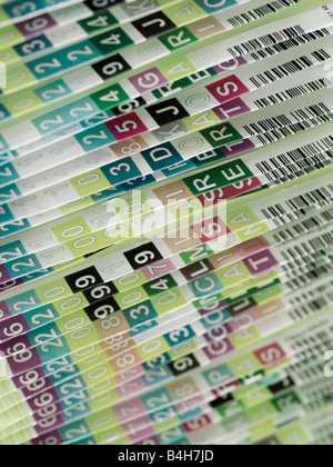 Color-coded medical files Stock Photo - Alamy