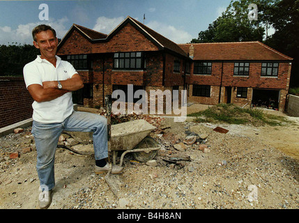 Christopher Beeny Actor at his new home in Battle Eass t Sussex Stock ...
