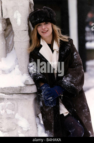 Soho Square in the snow Stock Photo - Alamy