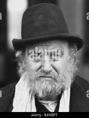 John Thaw British actor in January 1987 appearing in the Sherlock ...