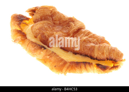 Melted Cheese on Croissants Stock Photo - Alamy