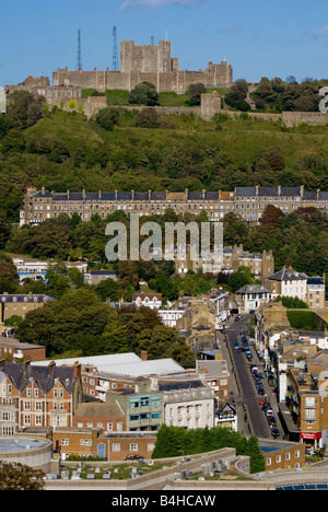 Exterior of Dover Castle in Kent England UK a medieval castle built in ...