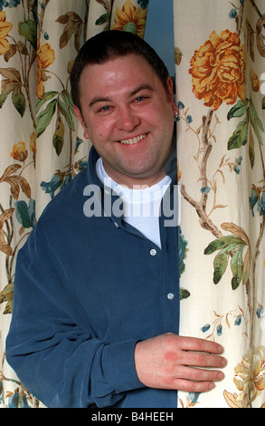 Mark Addy actor who starred in film Full Monty Feb 1998 Stock Photo - Alamy