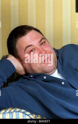 Mark Addy actor who starred in film Full Monty Feb 1998 Stock Photo - Alamy
