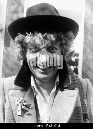 Tom Baker British actor in pantomime role November 1981 as Long John ...