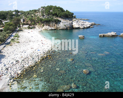 GREECE. The Pelion Peninsula. The beach at Damouchari Stock Photo - Alamy