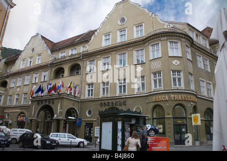 Brasov Transylvania Romania EU September Shops KFC fast food restaurant ...
