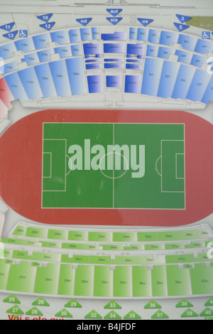 layout map outside olympic stadium in rome Stock Photo - Alamy