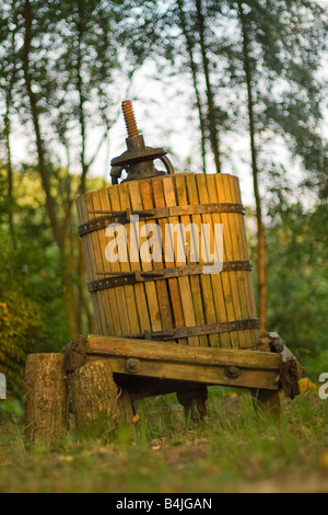 Traditional cider press in Normandy, illustrating the region’s deep ...