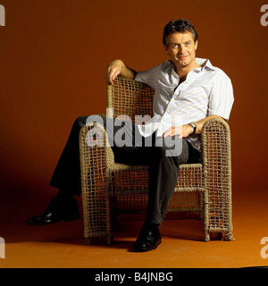 Stephen Pinder acting as Max Farnham in Brookside at a photo shoot ...