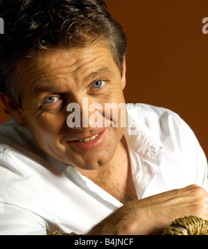 Stephen Pinder acting as Max Farnham in Brookside at a photo shoot ...