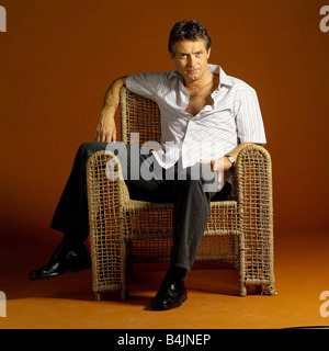 Stephen Pinder acting as Max Farnham in Brookside at a photo shoot ...