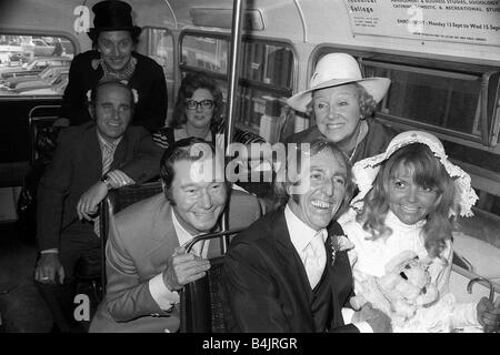GRANT,VARNEY, ON THE BUSES, 1971 Stock Photo - Alamy
