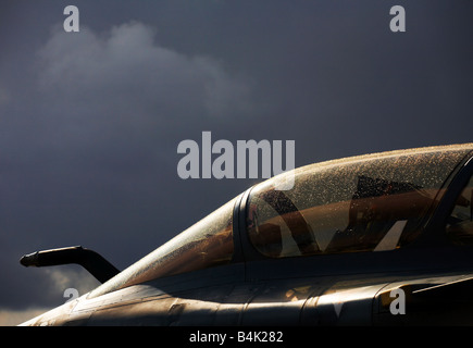 Dassault Rafale B 01 fighter aircraft detail Stock Photo - Alamy