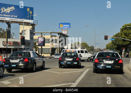 LAPD police cars Stock Photo - Alamy