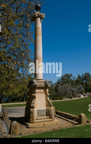The Jewish War Memorial in Kings Park, Perth. It was erected in 1920 to ...
