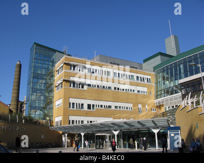 The new Whittington Hospital, main entrance, Archway Islington North ...