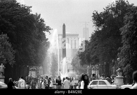 1972 France - (R) - Paris France street scene and traffic in early ...