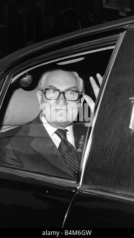 James Callaghan Prime Minister in sea in Guadeloup 1979 Stock Photo - Alamy