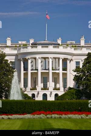 South Portico, White House; Washington D.C., United States of America ...