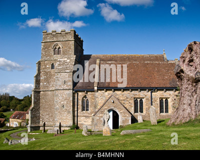 All Saint's Church at Kington Magna Dorset Stock Photo - Alamy