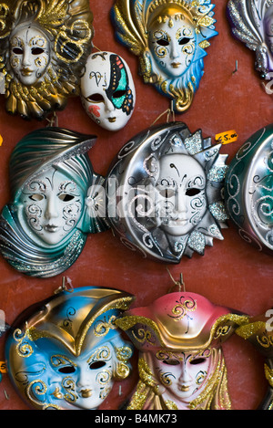 Decorative miniature venetian carnival masks - Venice, Venezia, Italy ...