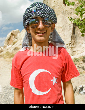 Turkish boy at Goreme Stock Photo - Alamy