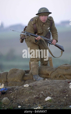 The Trench TV Programme November 2001 Rupert Hamer in The Trench Stock ...