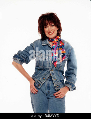 Sally James TV presenter studio shots June 1999 former presenter of ...