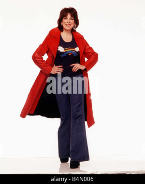 Sally James TV presenter studio shots June 1999 former presenter of ...