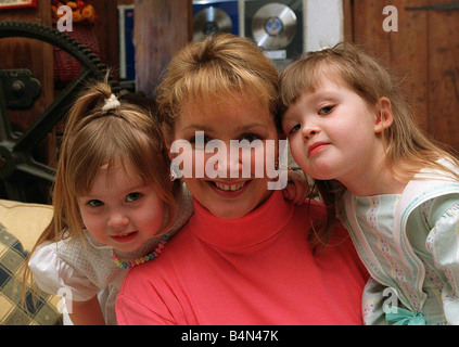 Cheryl Baker at home with her twins April 1998 Cheryl Baker TV ...