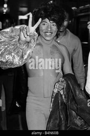 Little Richard American pop singer rock and roll 1985 Stock Photo - Alamy