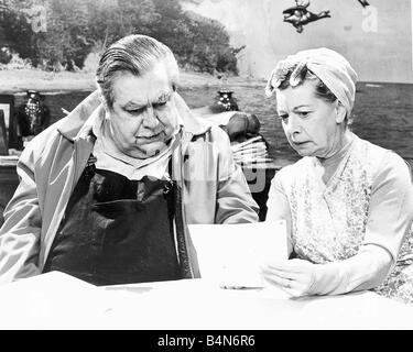 A scene from Coronation Street in which serial killer Richard Hillman ...