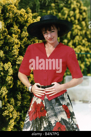 Susan Gilmore actress from Howards Way October 1989 Stock Photo - Alamy