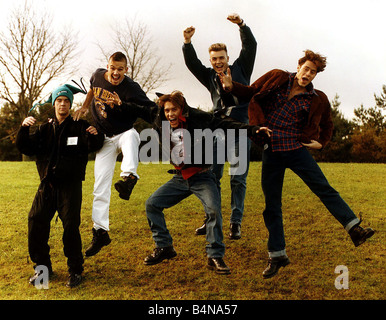 Take That POP GROUP members are Robbie Williams Jason Orange Gary ...