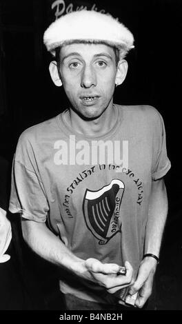 Shane MacGowan Singer with The Pogues Stock Photo - Alamy