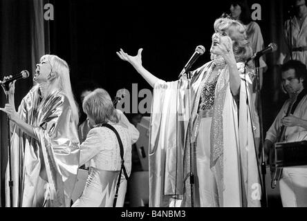 Abba Wembley 1979 Stock Photo: 7122672 - Alamy