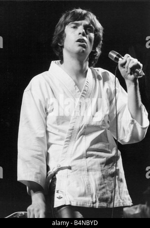 Peter Gabriel the rock star and former lead singer of Genesis during ...