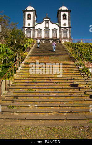 steps below the Church of Our Lady of Monte, Funchal, Madeira ...