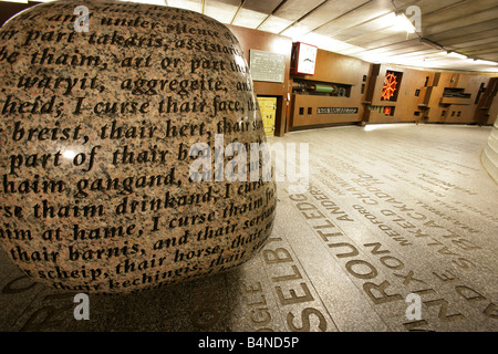 the cursing stone, Carlisle, Cumbria Stock Photo - Alamy
