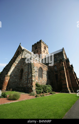 The gothic architecture of Carlisle Cathedral East Window seen from ...