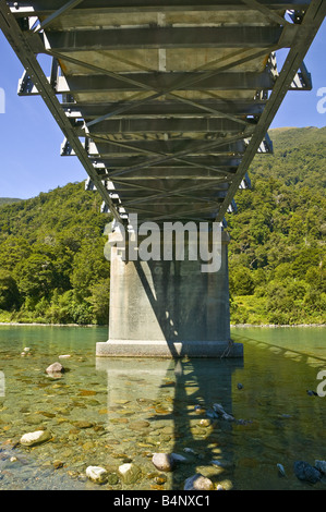 Haast River Bridge Stock Photo - Alamy