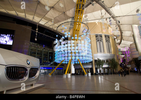 O2 Arena, entrance indoor concert venue, foyer London Millennium Dome ...